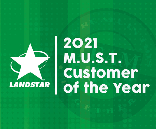 Landstar Awards ChampionX M.U.S.T. Customer of the Year
