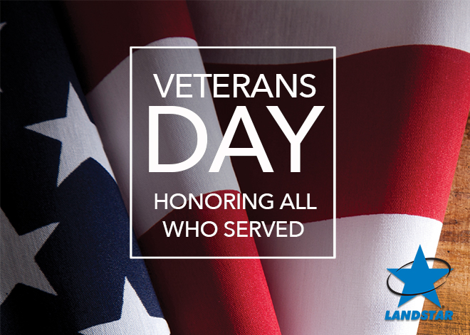 A Veterans Day Message from Landstar CEO Frank Lonegro
