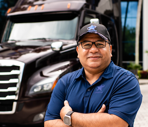 Landstar 2023 Deliver to Win Truck Winner Peter Perez