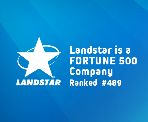 Landstar System, Inc. Ranks #489 on Fortune 500 List