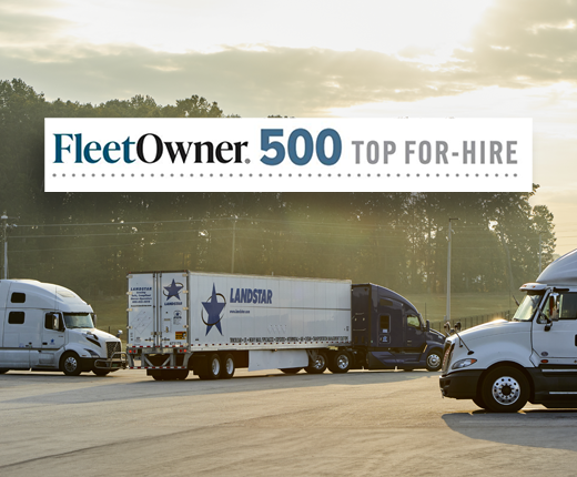 Landstar Top 10 on FleetOwner 2024 Carriers List